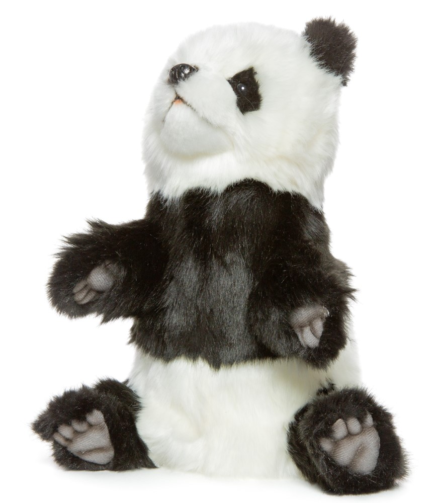 Panda Bear Puppet 30cmH - Hamac Trading