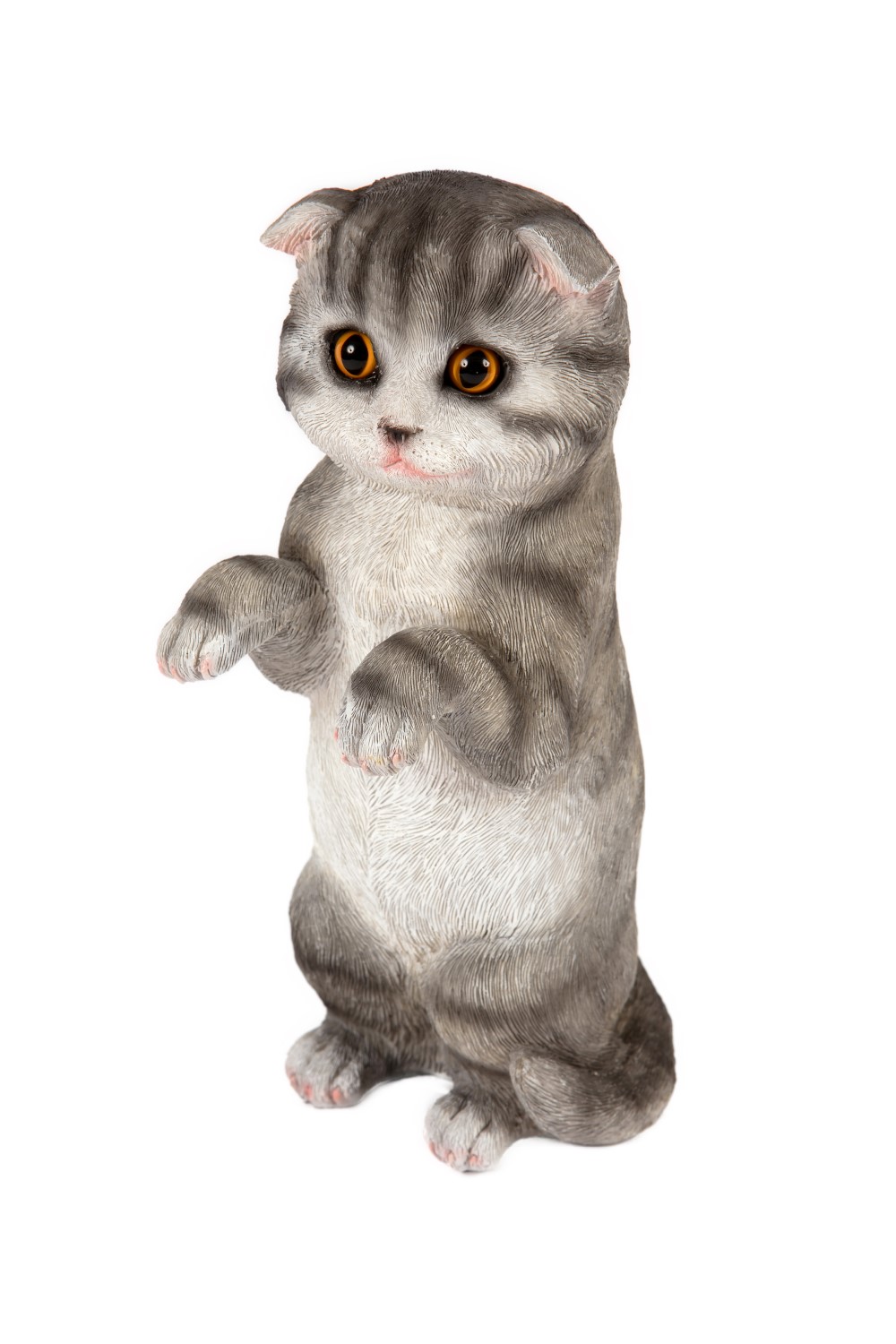 Standing Grey& Black Kitten - Hamac Trading