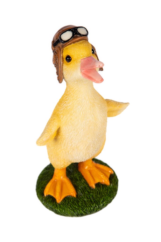 Pilot Duck – Duck with Aviator Hat and Goggles