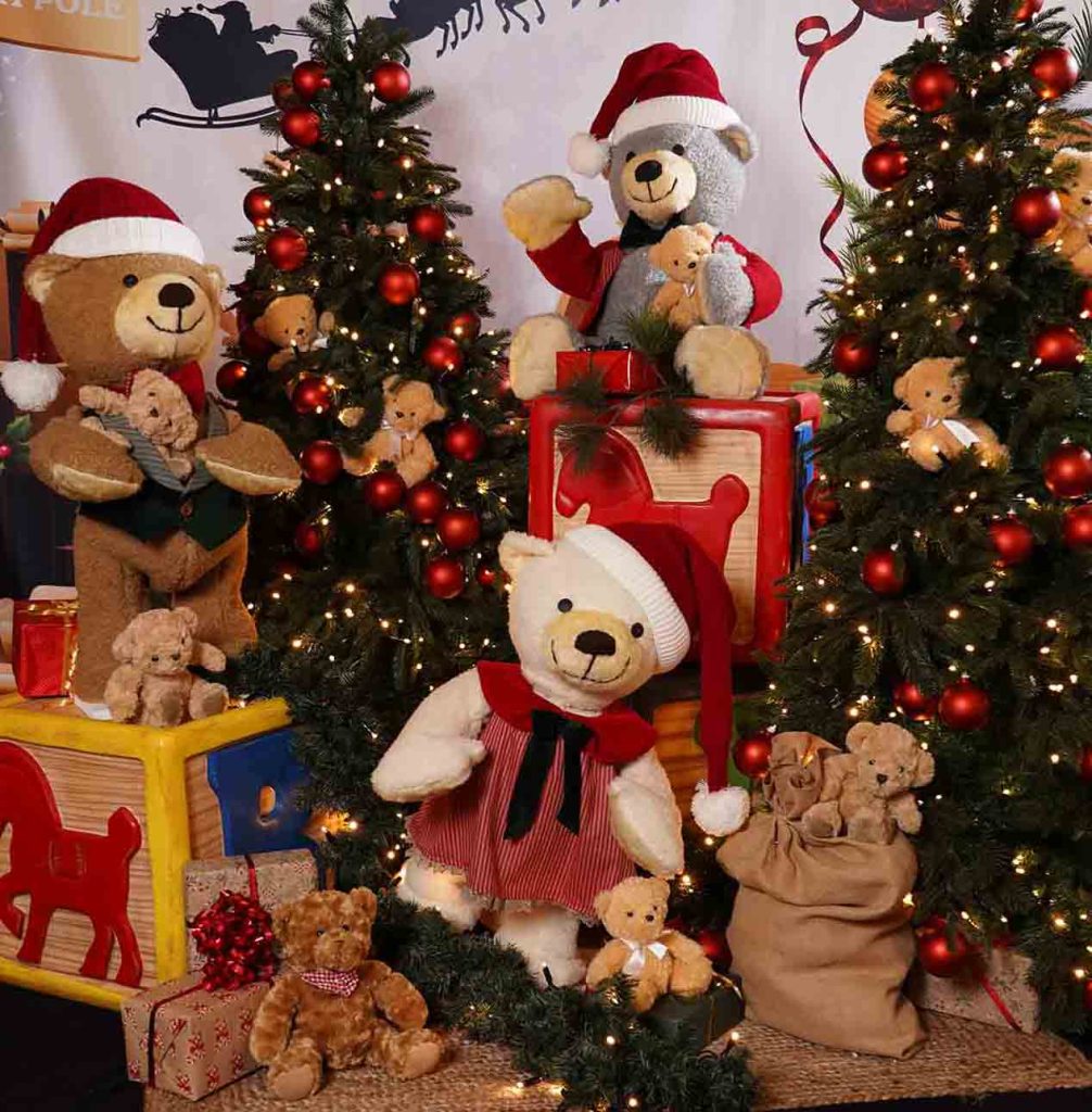 Teddy Bear Toy Box Scene - Hamac Trading