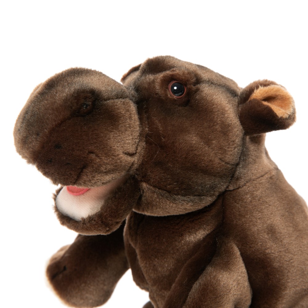 Hippo Puppet 24cmH - Hamac Trading