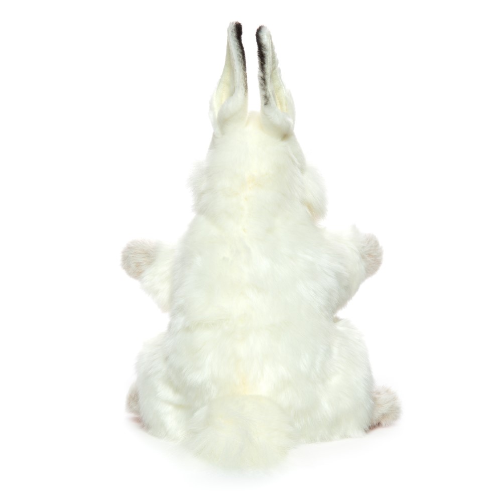 White Rabbit Puppet 34cmH - Hamac Trading