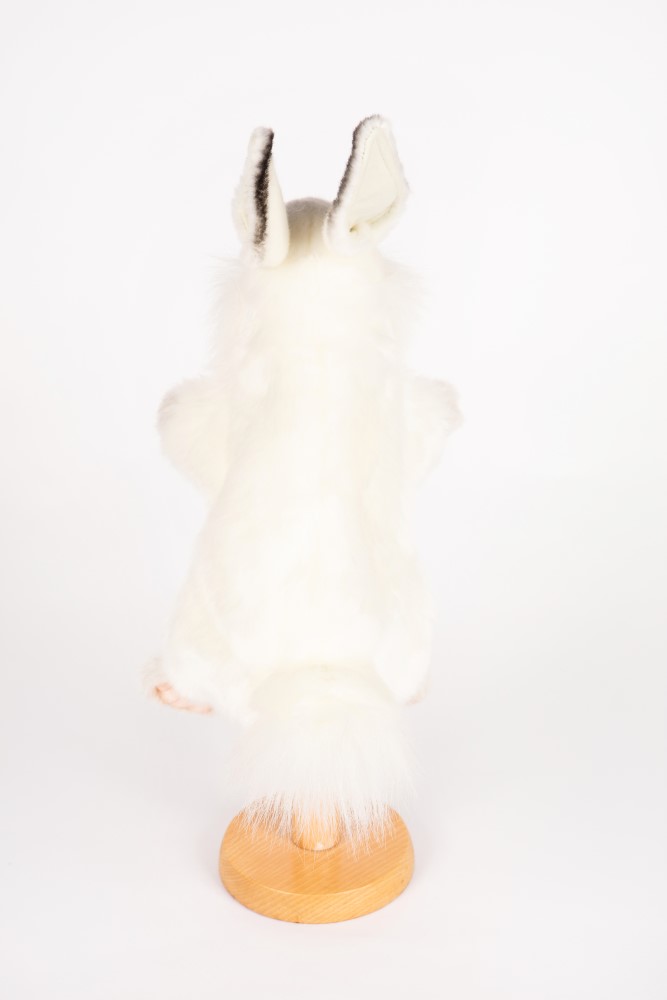 White Rabbit Puppet 34cmH - Hamac Trading