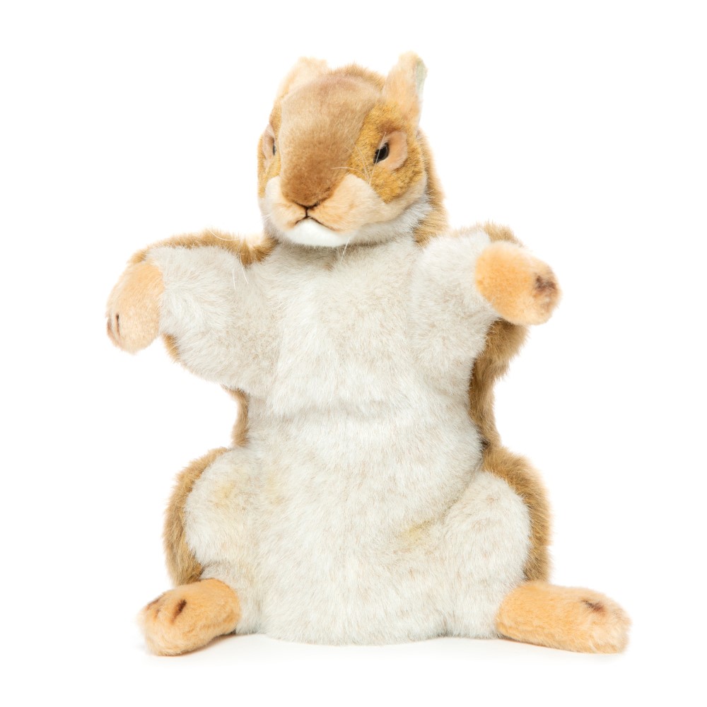 Red Squirrel Puppet 28cm - Hamac Trading