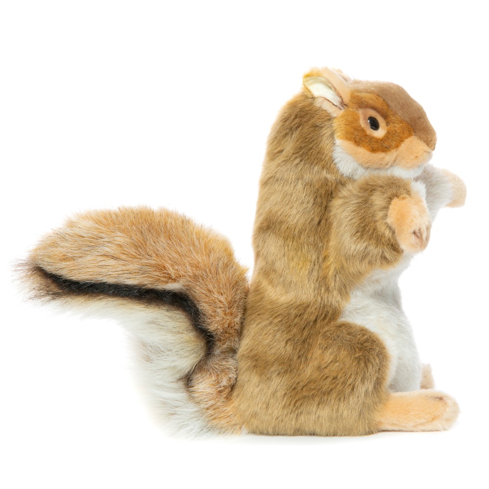 Red Squirrel Puppet 28cm - Hamac Trading