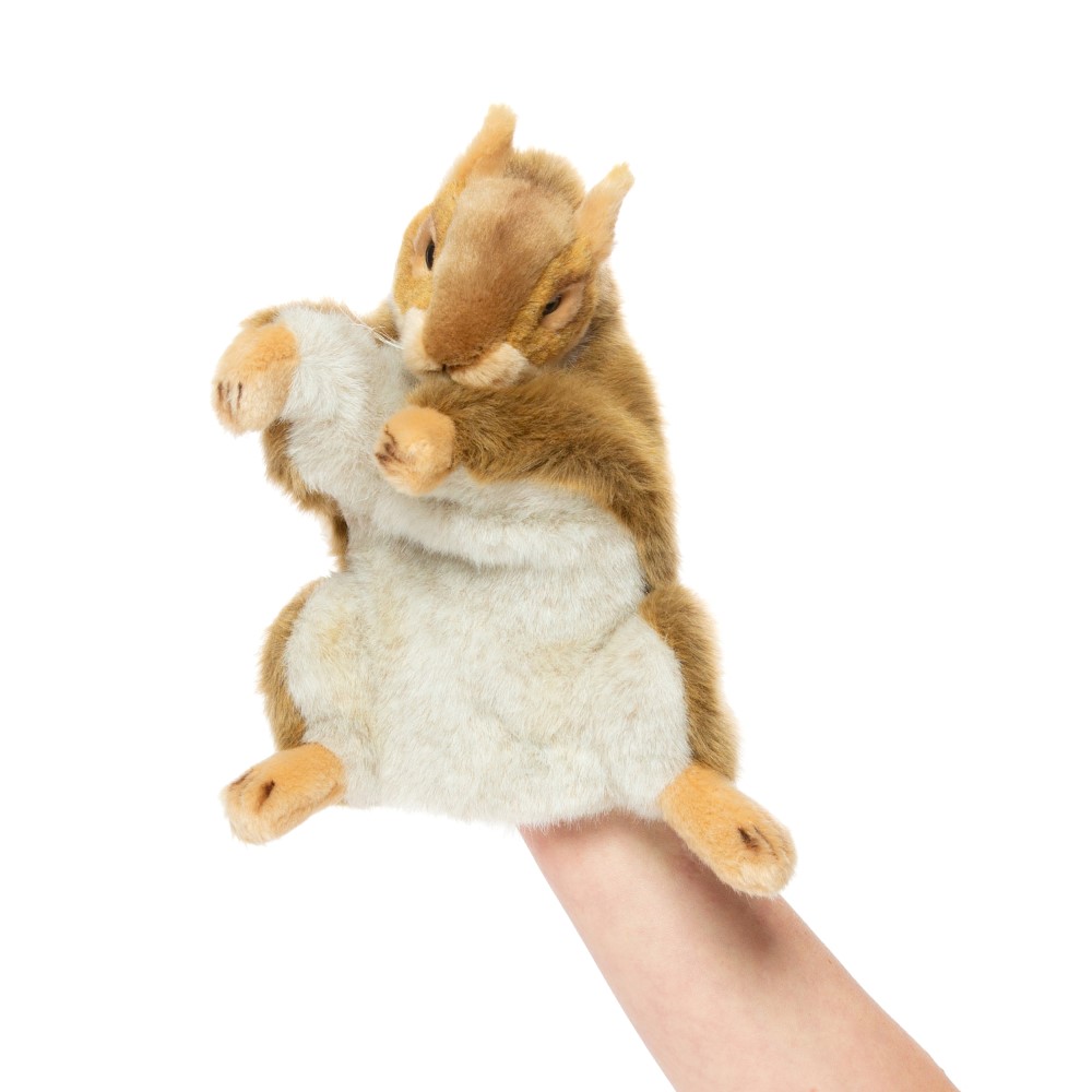 Red Squirrel Puppet 28cm - Hamac Trading