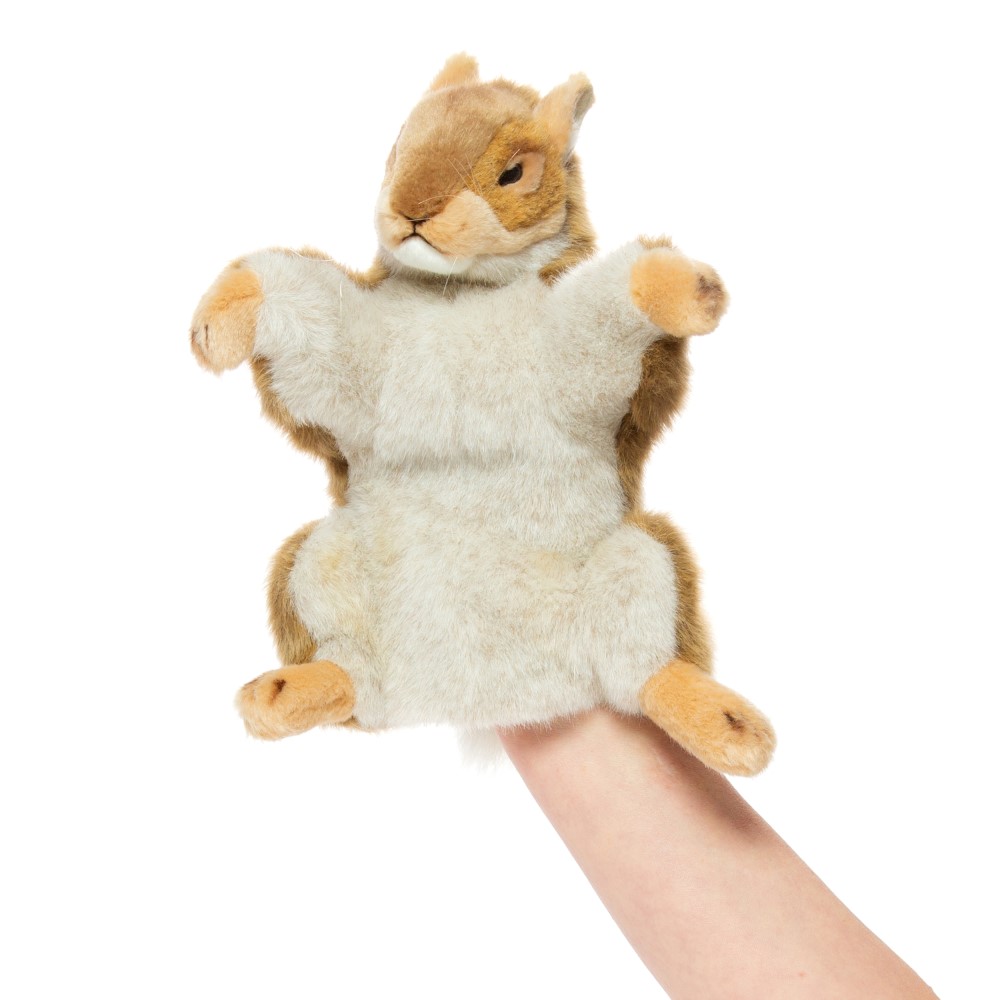 Red Squirrel Puppet 28cm - Hamac Trading