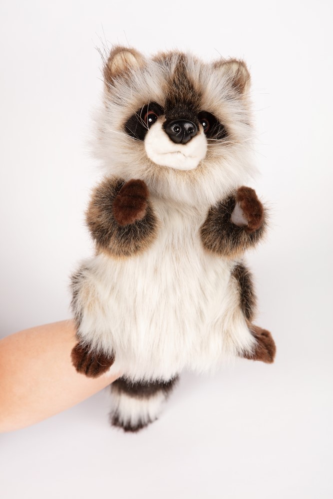 Raccoon Puppet 50cmH - Hamac Trading