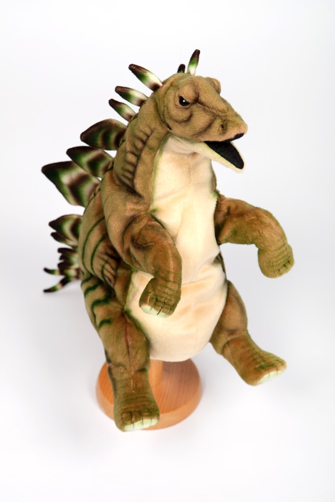 Stegosaurus Puppet 40cmH - Hamac Trading