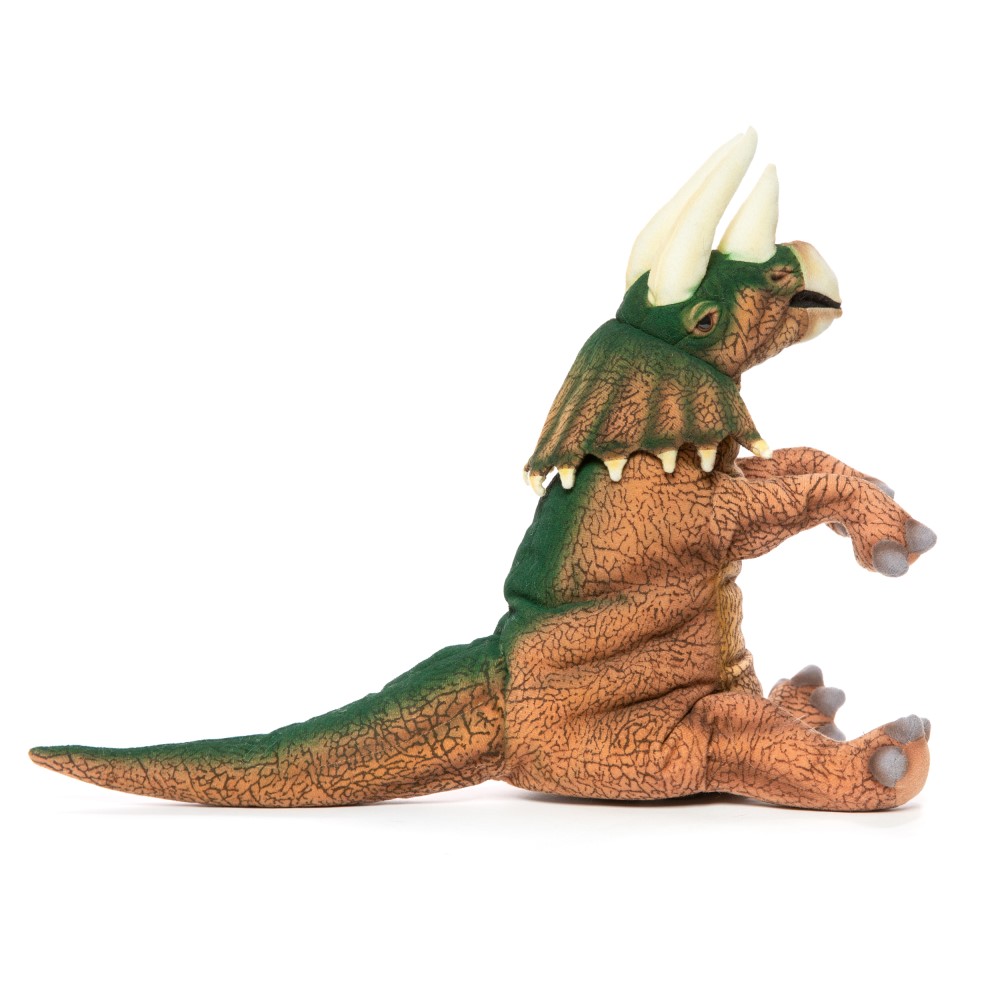 Triceratops Puppet 43cmL - Hamac Trading