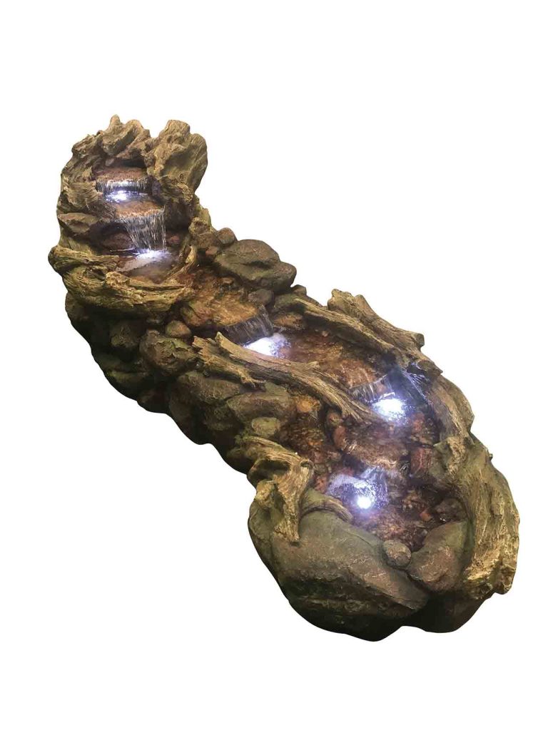 Large Woodland River - Natural Flowing Water Feature