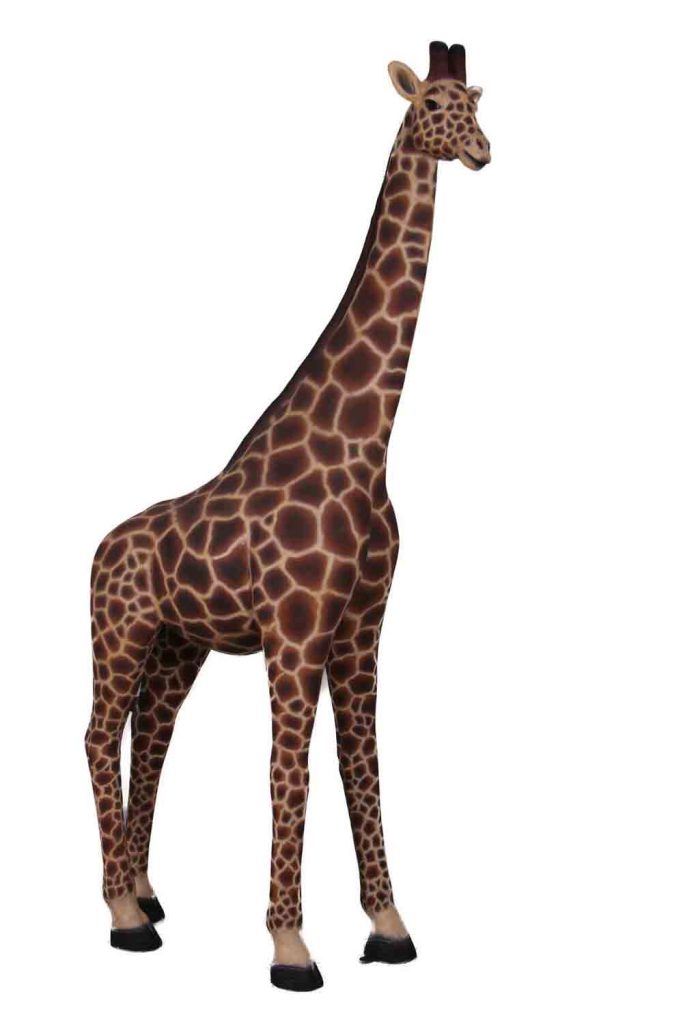 Life Size Fibreglass Resin Large Giraffe Model - Hamac Trading ...