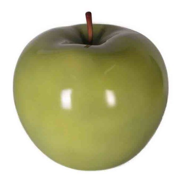 Life Size Fibreglass Resin Large Green Apple Model - Hamac Trading ...