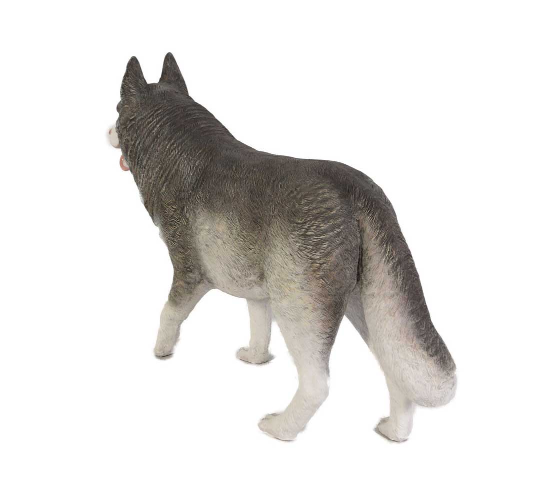 Life Size Fibreglass Resin Siberian Husky Model - Hamac Trading ...