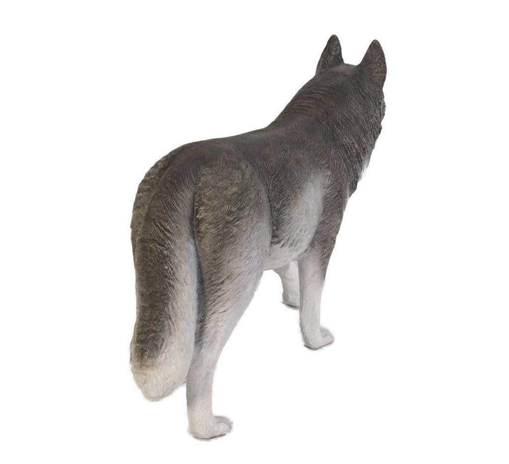 Life Size Fibreglass Resin Siberian Husky Model - Hamac Trading ...
