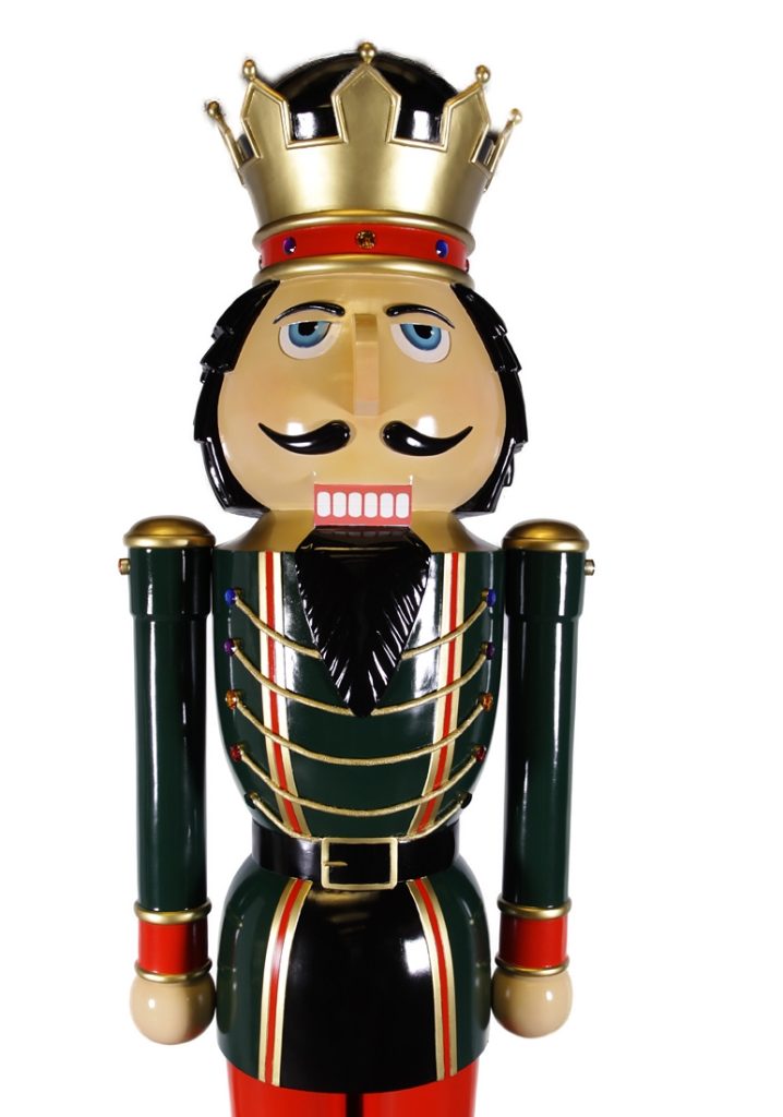 12 ft Large Nutcracker King | Giant Regal Addition For Festive Fun