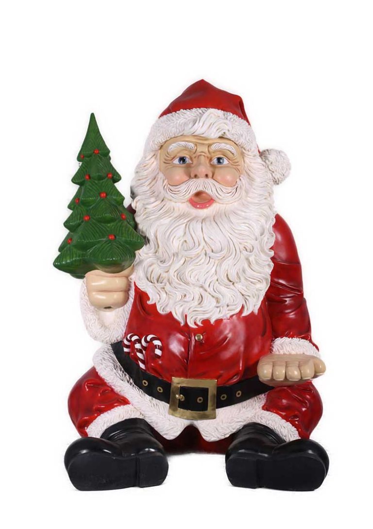 Giant Sitting Santa Claus | A Unique Santa Seating Option