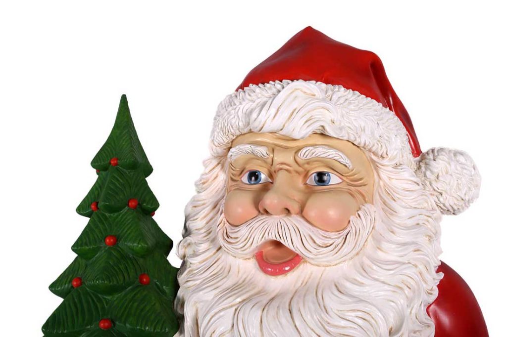 Giant Sitting Santa Claus | A Unique Santa Seating Option