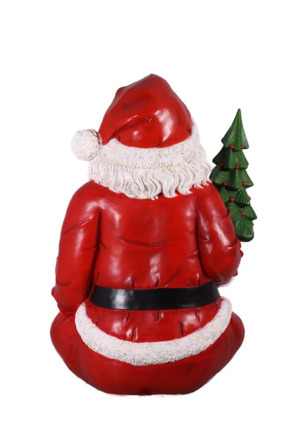 Giant Sitting Santa Claus | A Unique Santa Seating Option