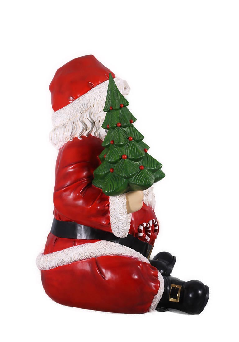Giant Sitting Santa Claus | A Unique Santa Seating Option