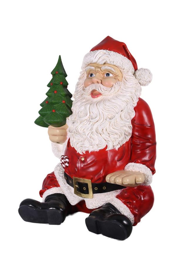 Giant Sitting Santa Claus | A Unique Santa Seating Option