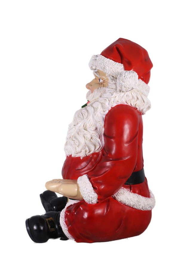 Giant Sitting Santa Claus | A Unique Santa Seating Option