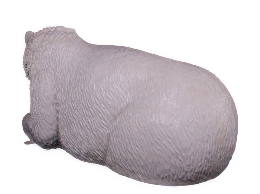 Life Size Fibreglass Resin Polar Bear Seat Model - Hamac Trading ...