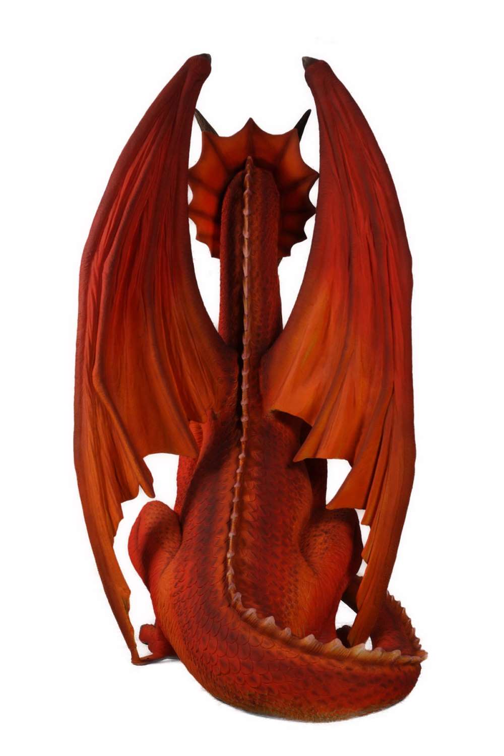 Sitting Dragon (Red) - Hamac Trading