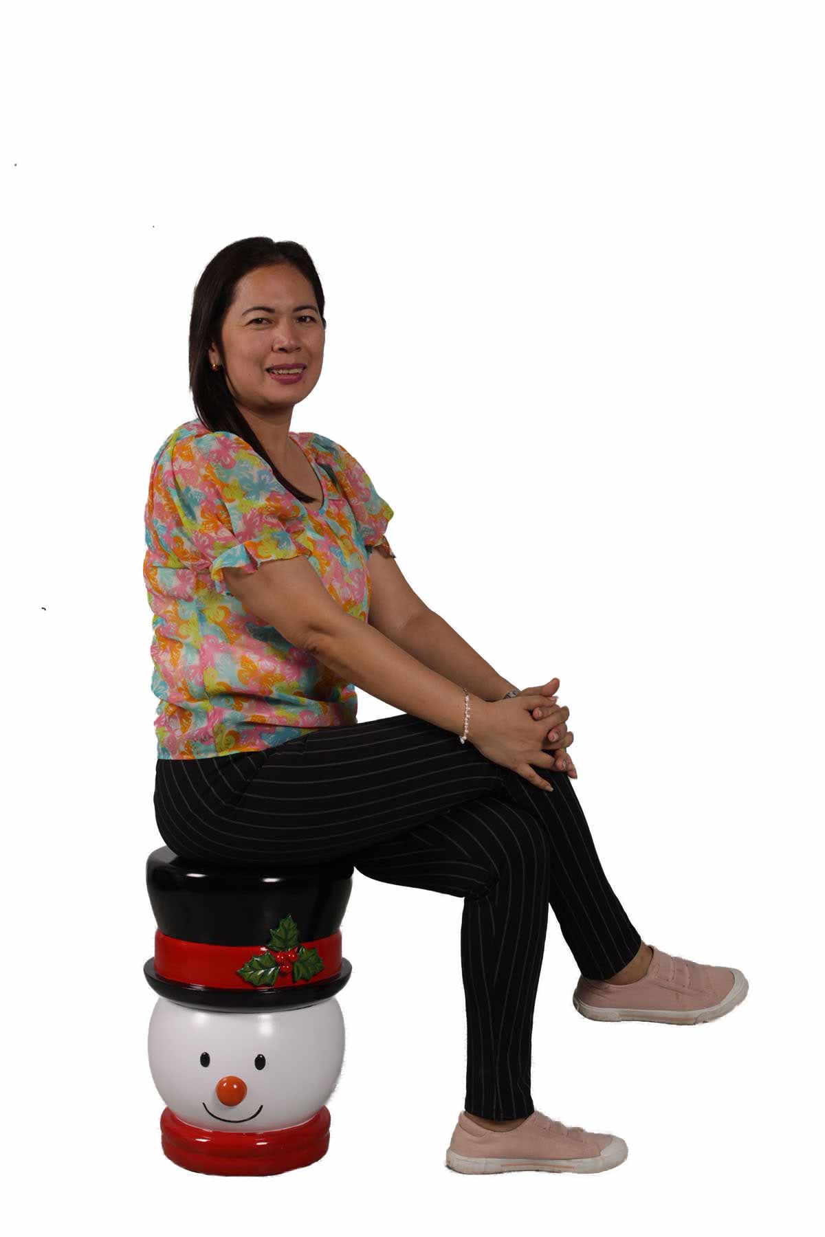 Snowman Stool | Friendly Snowman Seating