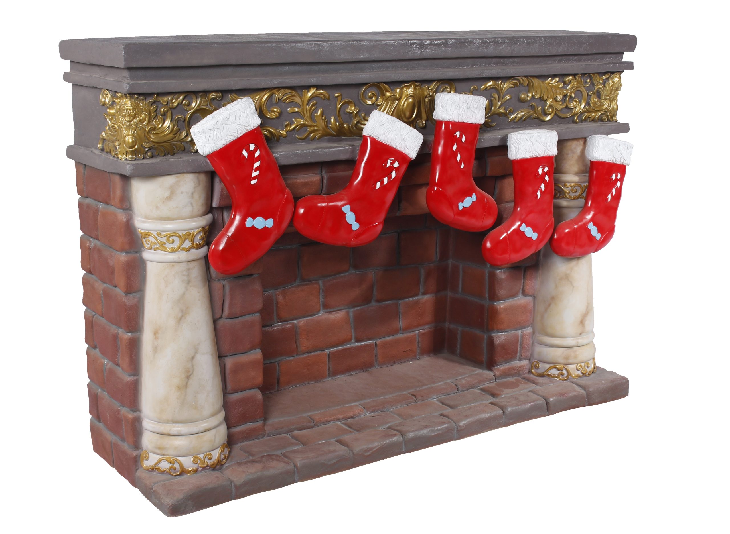 Fireplace with Socks - Hamac Trading