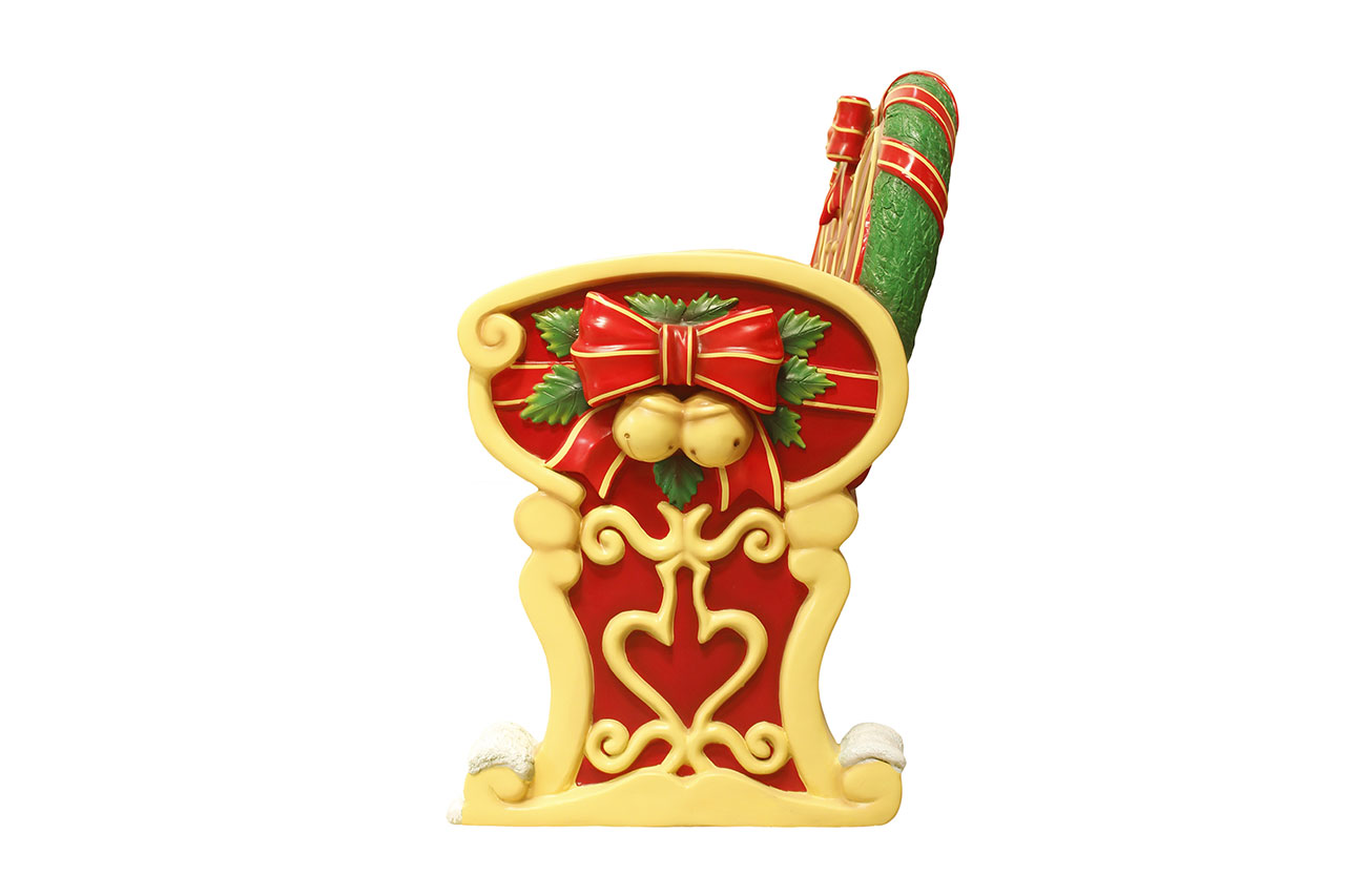 Santa Bench | Traditional Festive Seating