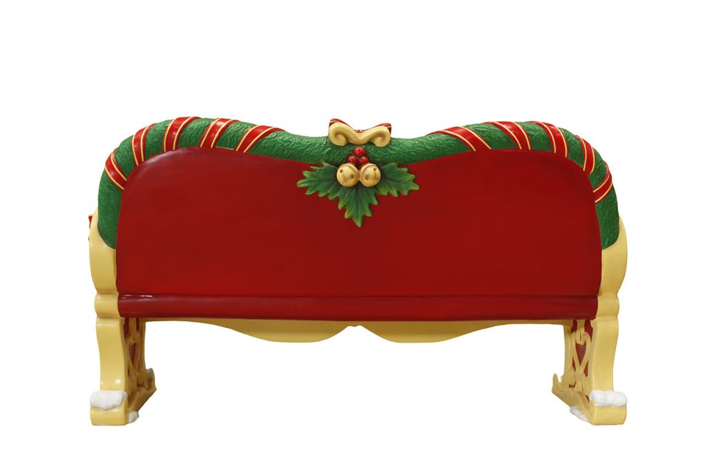 Santa Bench | Traditional Festive Seating