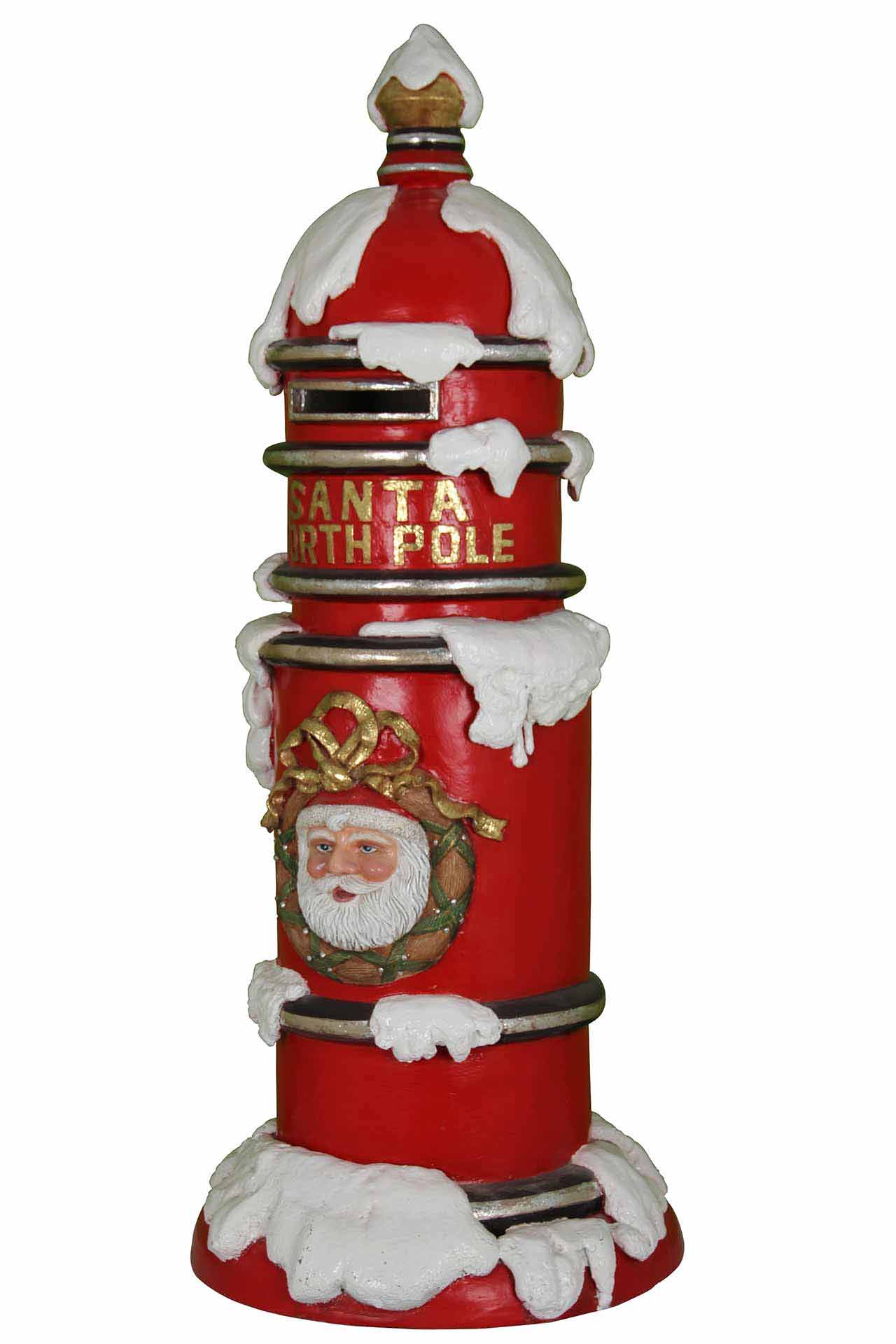 North Pole Mail Box (Red) - Hamac Trading