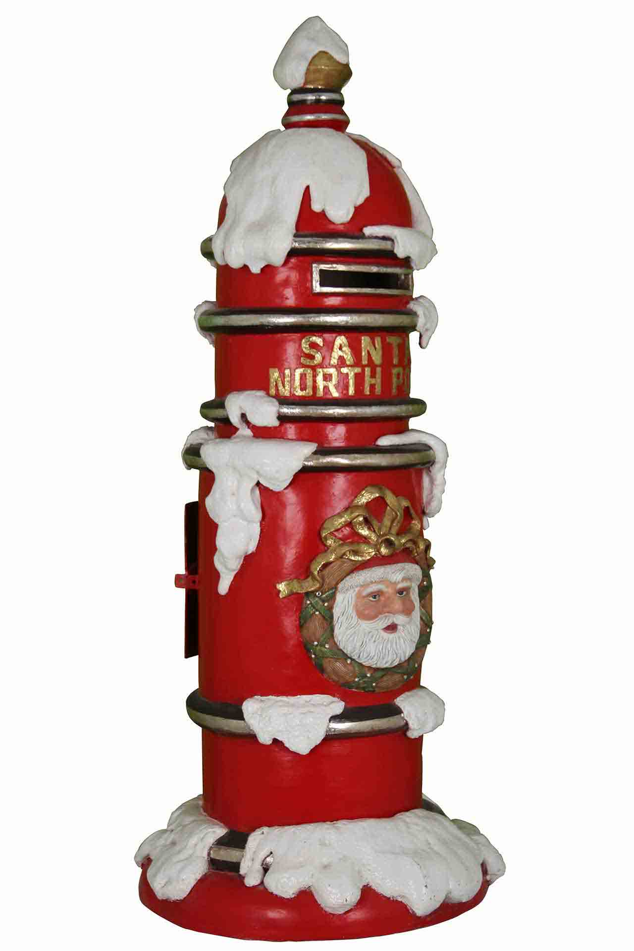 North Pole Mail Box (Red) - Hamac Trading