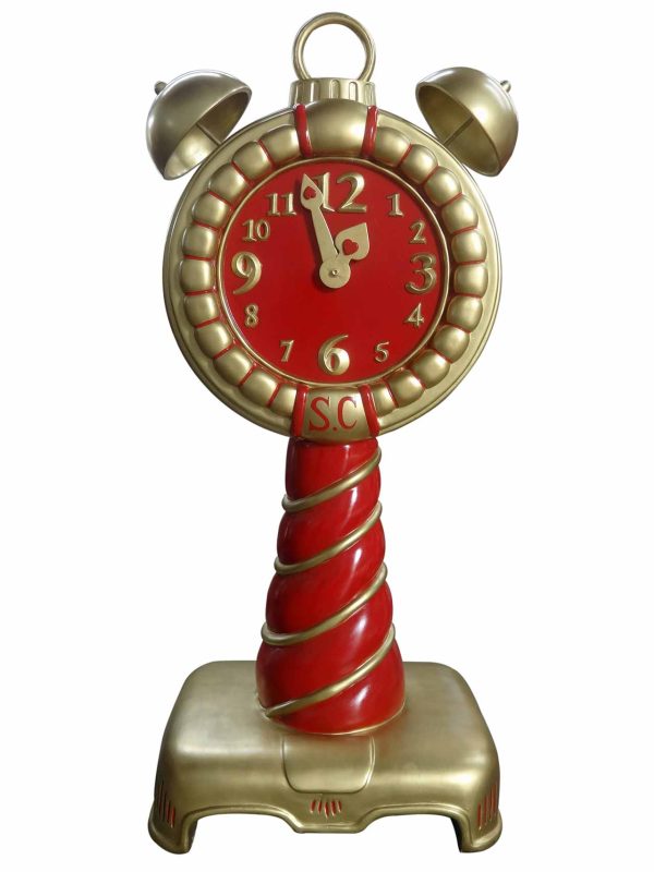 5ft Santa Clock | Classic Festive Timepiece