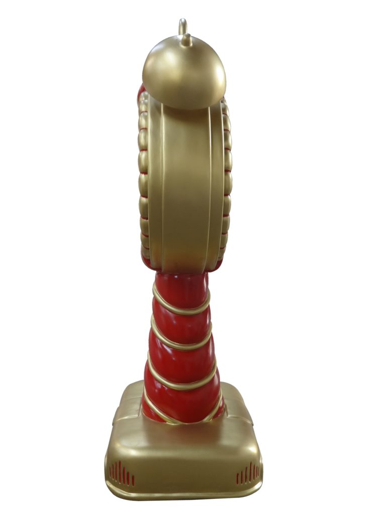 5ft Santa Clock | Classic Festive Timepiece