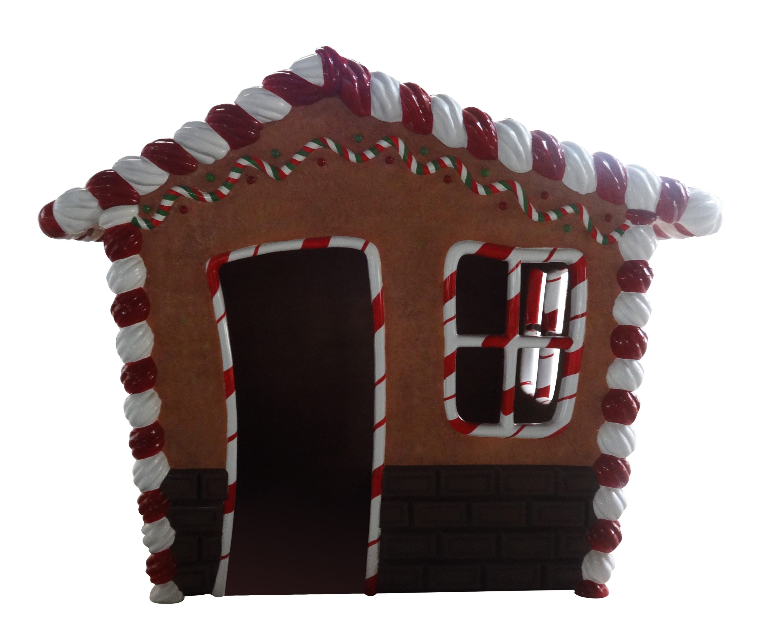 Life Size Fibreglass Resin Gingerbread House Model - Hamac Trading ...
