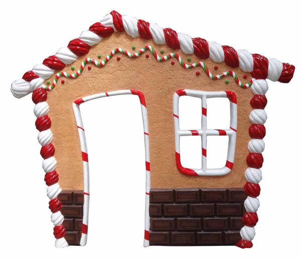 Gingerbread House Front Panel - Hamac Trading