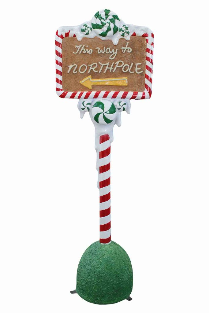 North Pole Post (Double Sided) - Hamac Trading