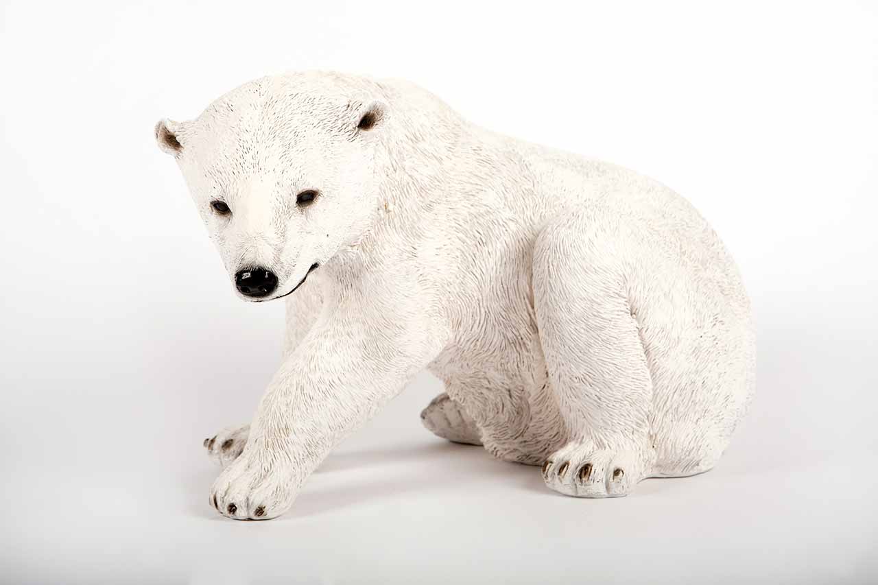 Sitting Polar Bear - Hamac Trading
