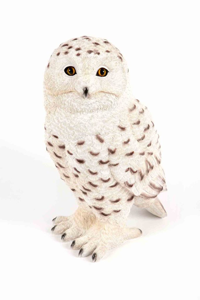 Standing Snowy Owl - Hamac Trading