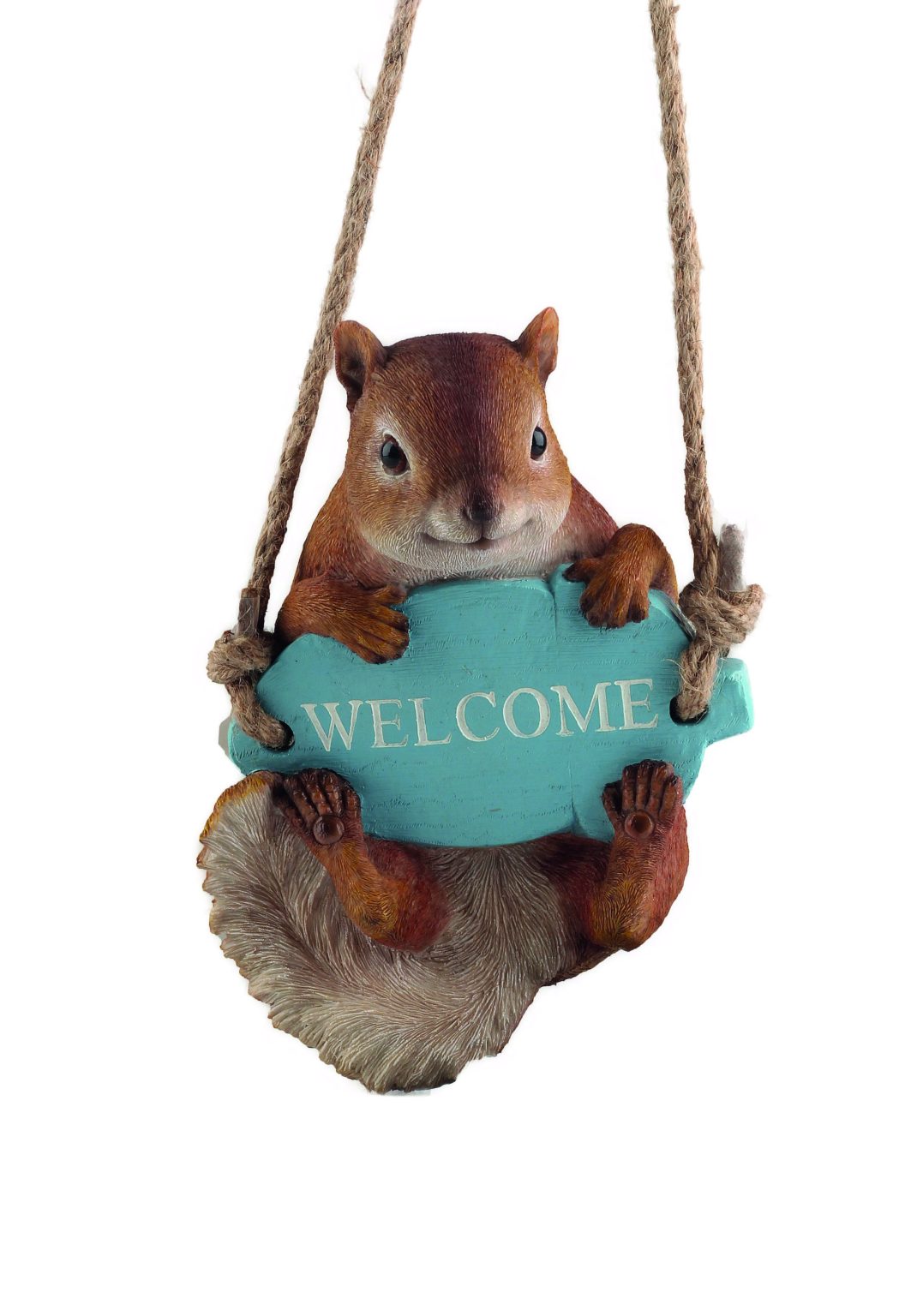 Welcome Squirrel on Swing - Hamac Trading