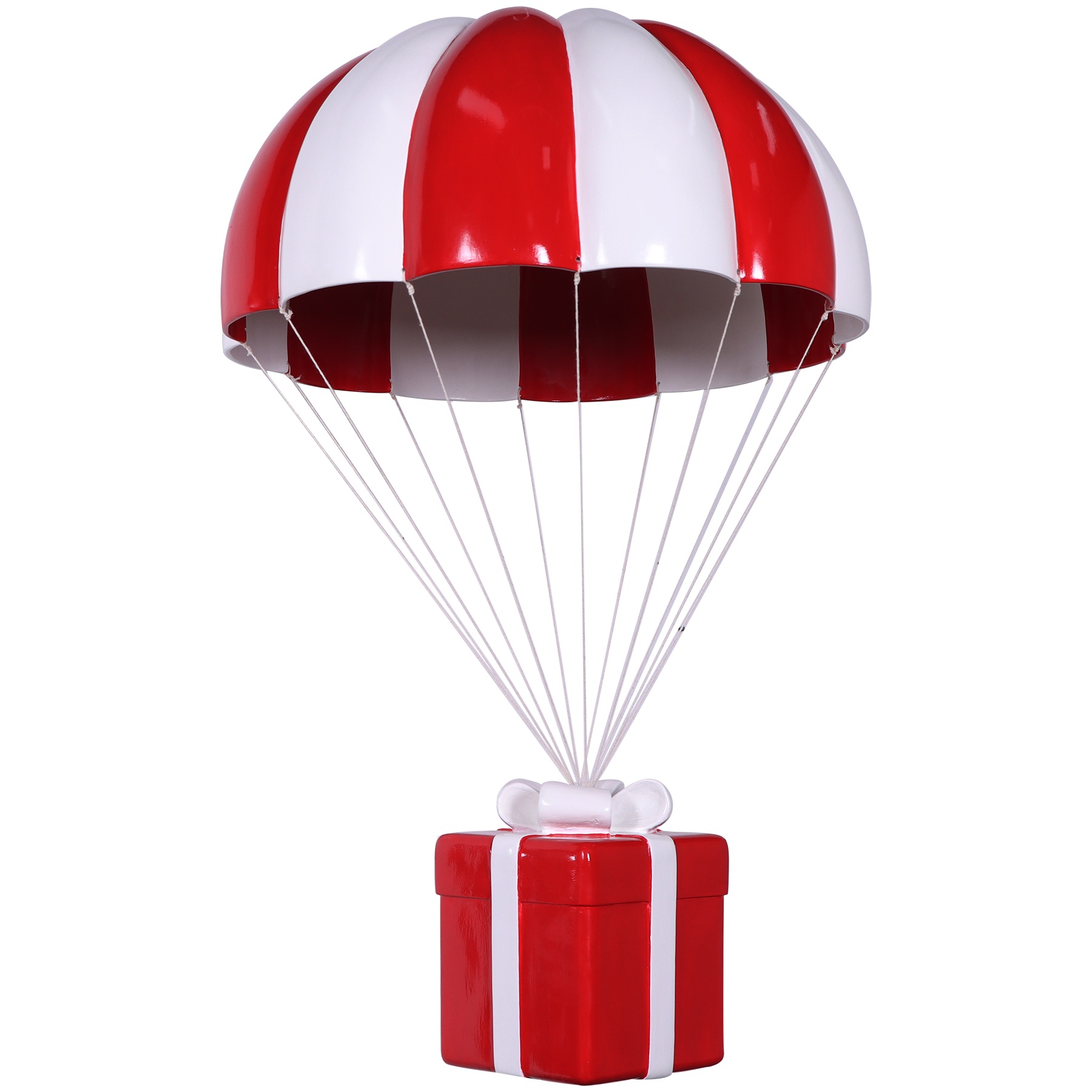 Parachute with Gifts (Red/White) - Hamac Trading
