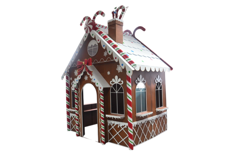 Metal Gingerbread House - Hamac Trading
